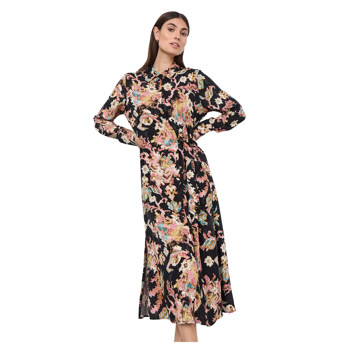Soya Concept Takari Floral Print Dress | Coes