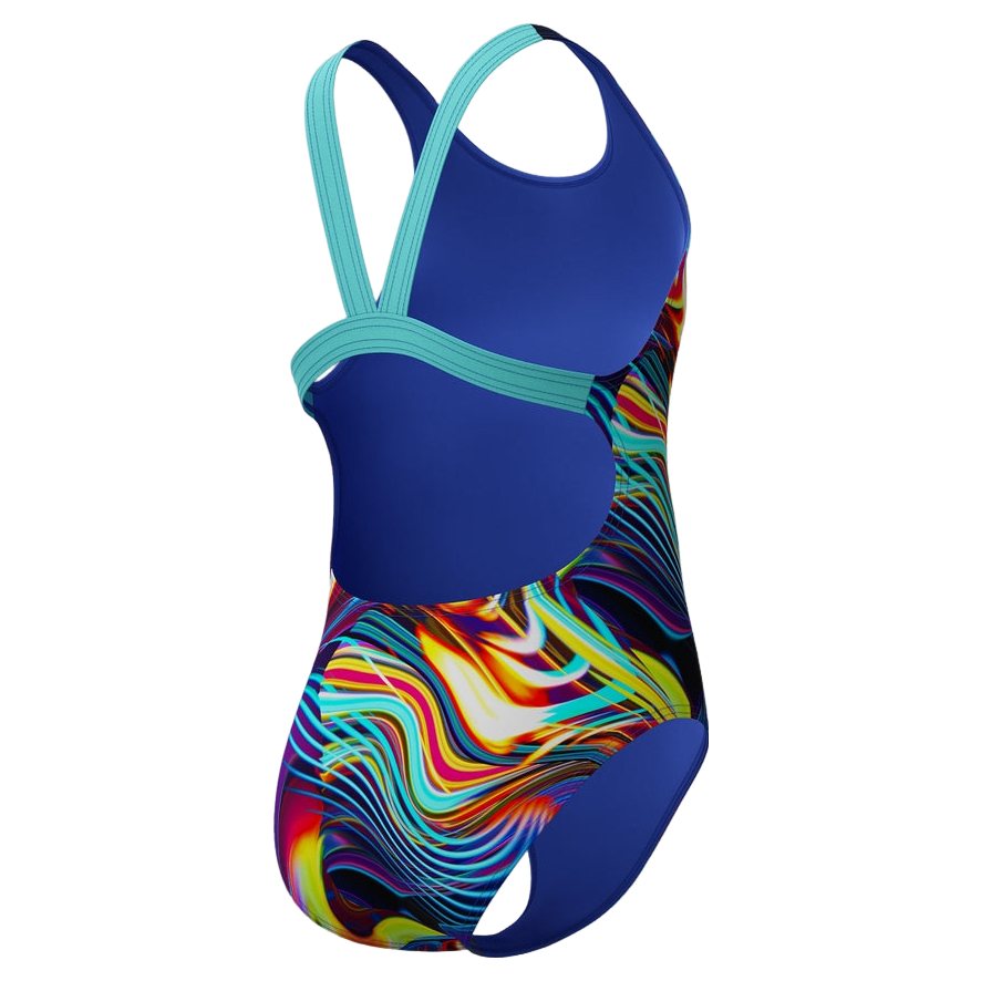Speedo Girls Digital Allover Leaderback | Coes