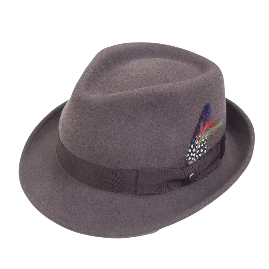 Stetson Elkader Trilby Hat In Tan | Coes