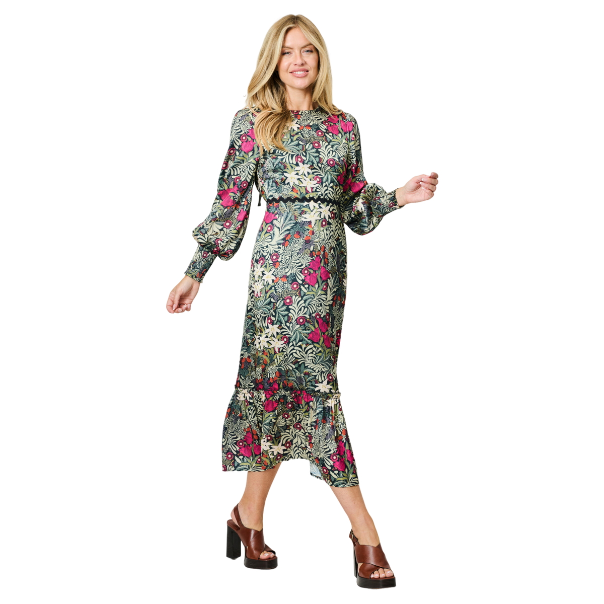 Hope & Ivy The Bramble - The William Morris Society Dress | Coes