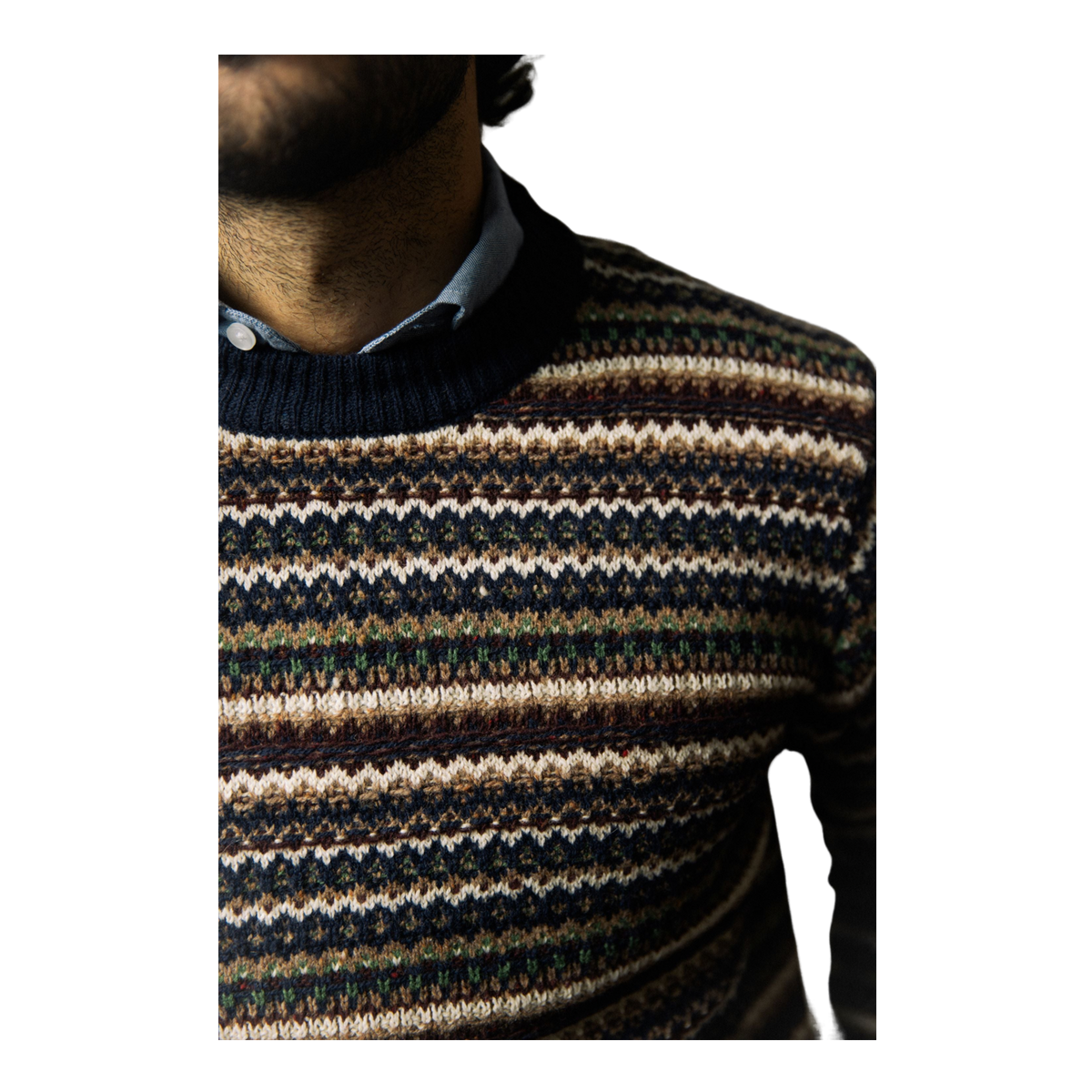 Mos Mosh Laporte Ice Pullover | Coes