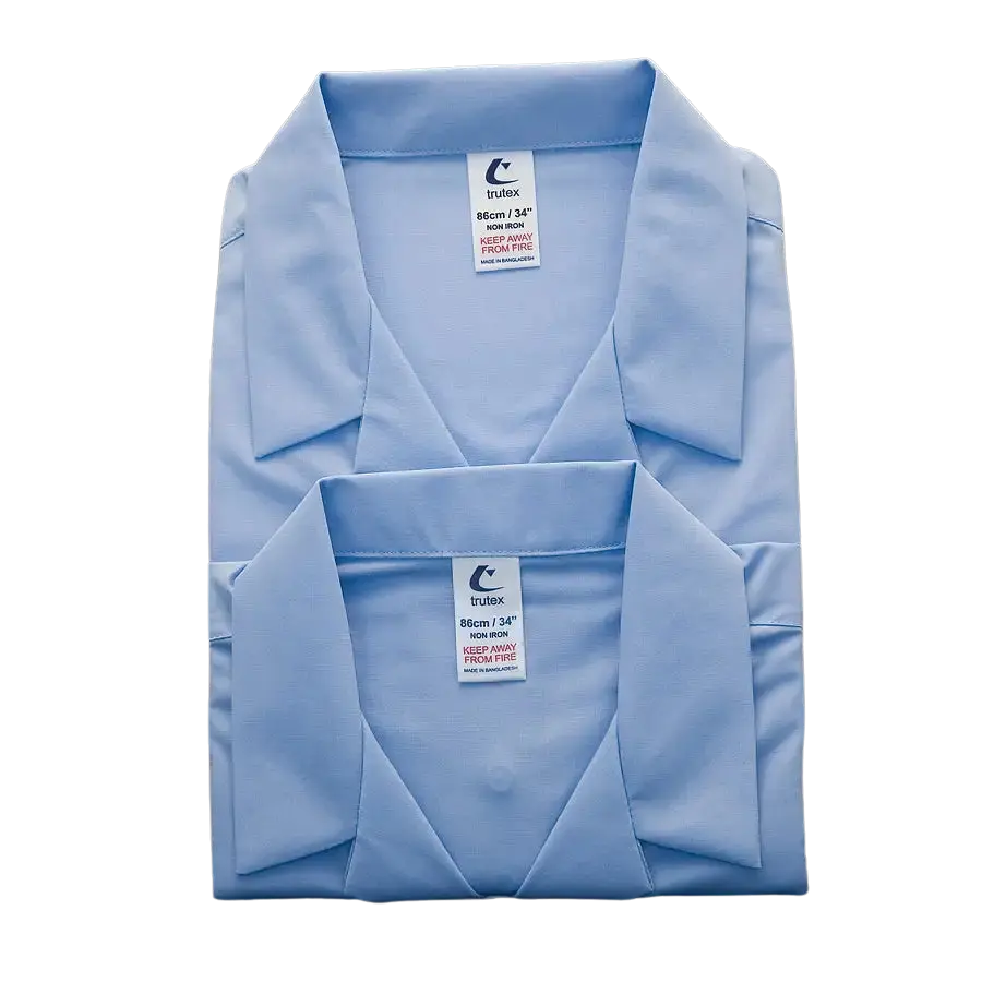 Girls’ School Blouse Short Sleeve Rever Collar Twin Pack | Coes