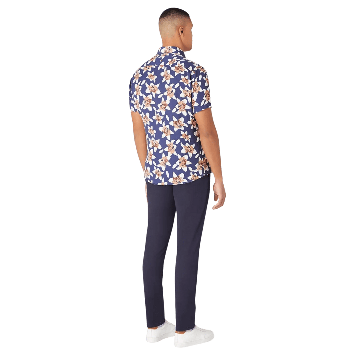Remus Uomo Floral Print Short Sleeve Shirt | Coes