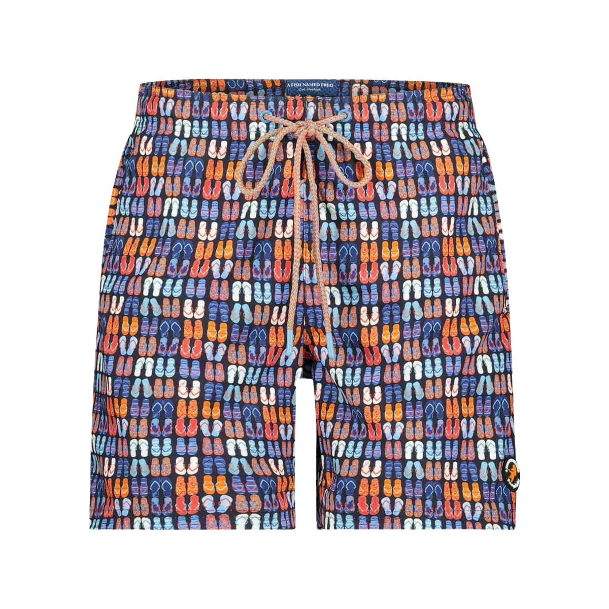 A Fish Named Fred Flip Flops Swim Shorts | Coes