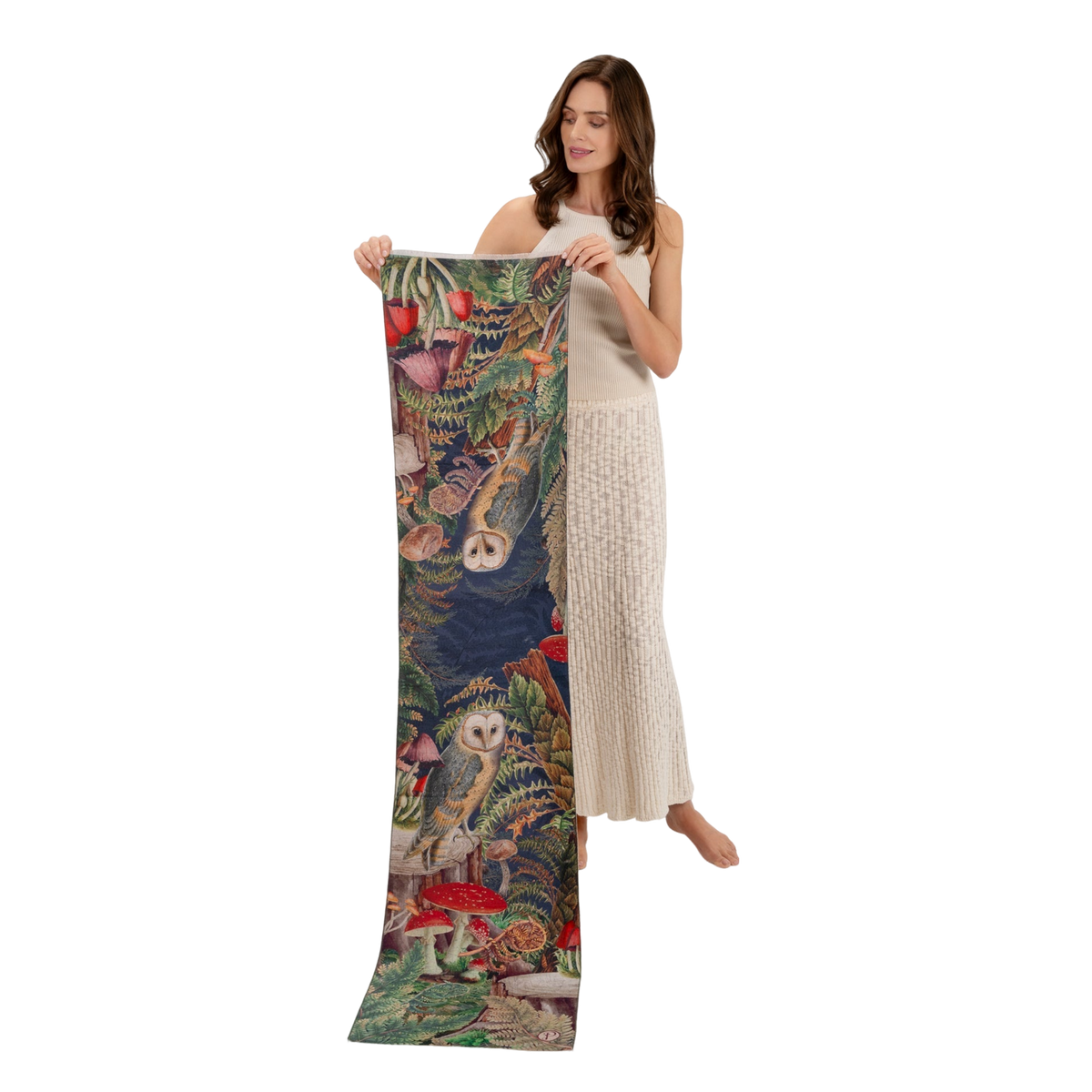 Powder Lux Print Scarf | Coes