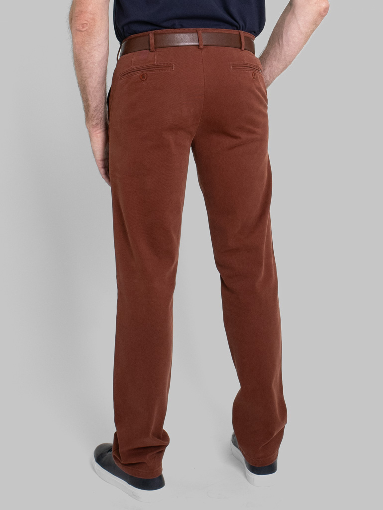 Meyer Rio Twill Chino In Brick | Coes