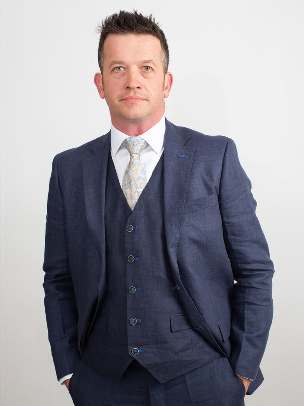 Digel Edward Linen Two Piece Suit | Coes