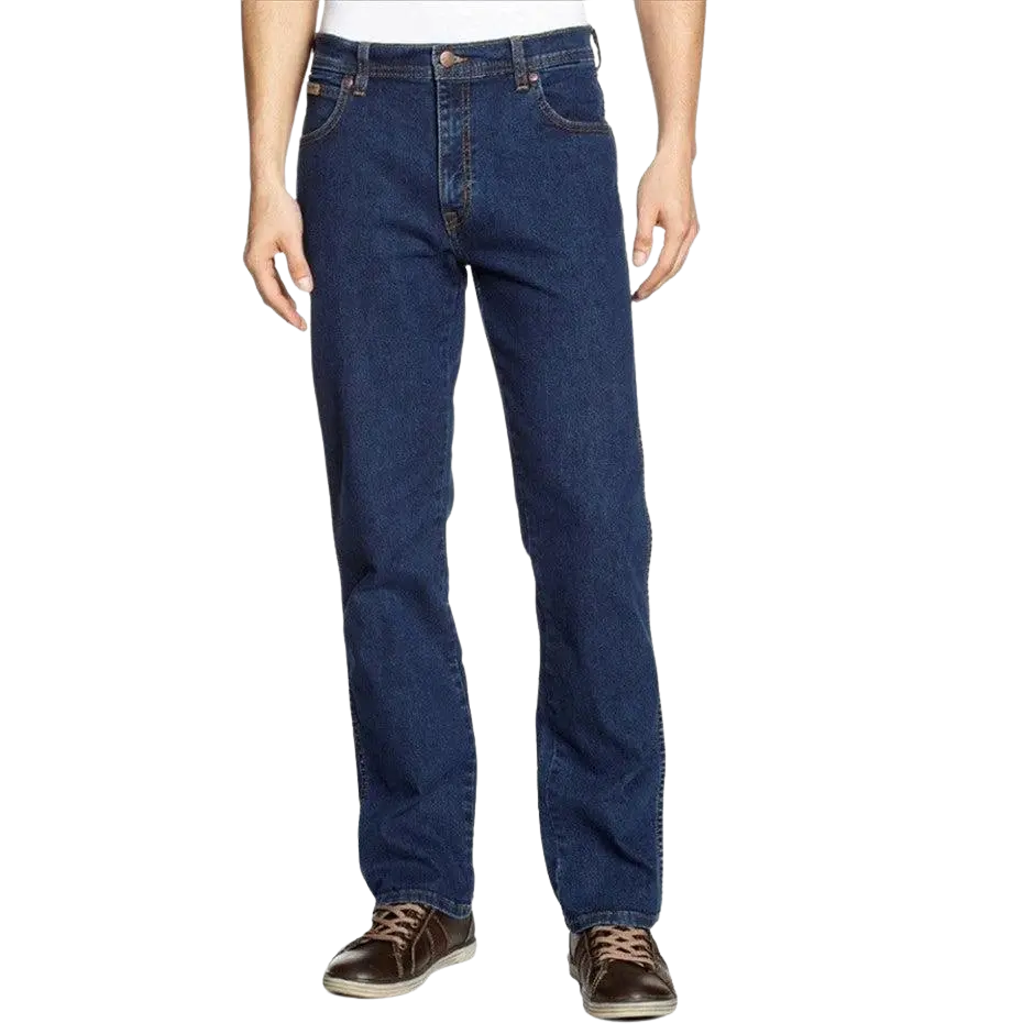 Wrangler Texas Denim Jeans In Darkstone | Coes
