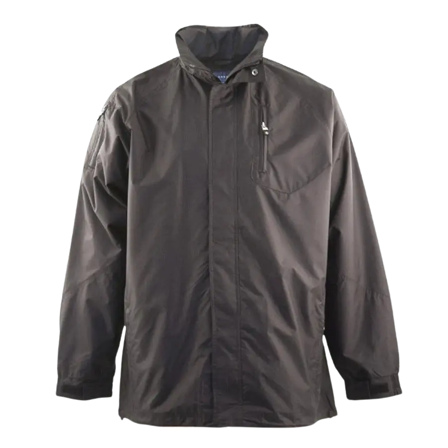 Kam Jeanswear Waterproof Jacket In Black | Coes