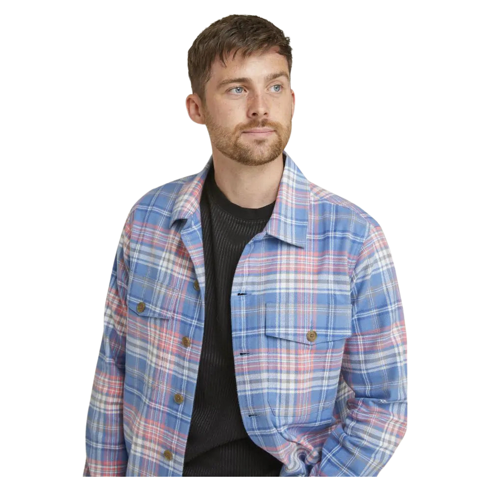 Double Two Bold Check Overshirt | Coes