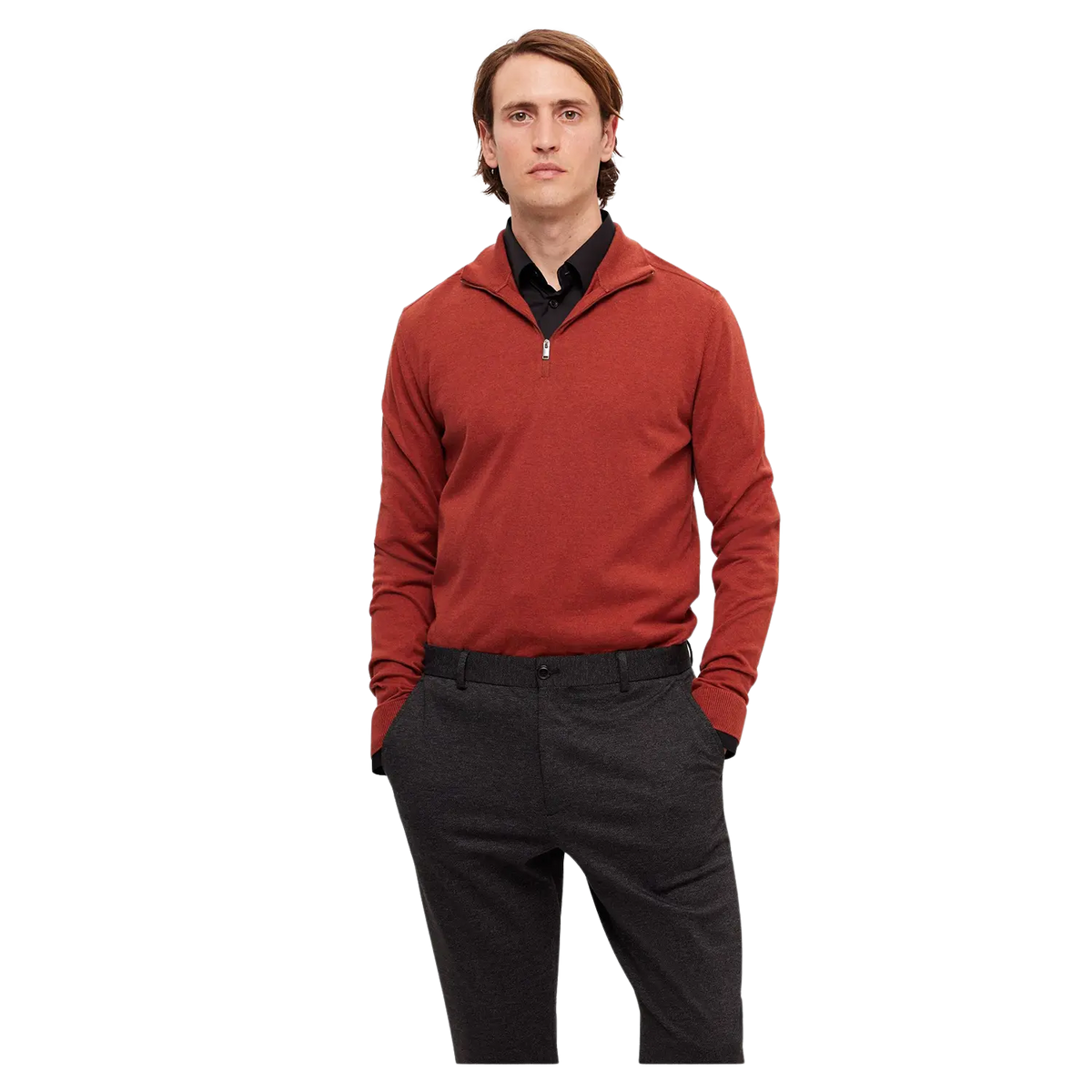 Selected Berg 1/4 Zip Jumper | Coes